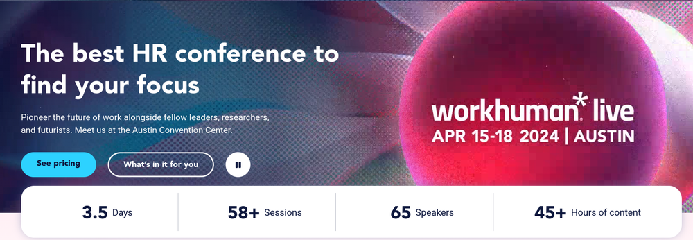 HrTech Events of the Month - April 2024